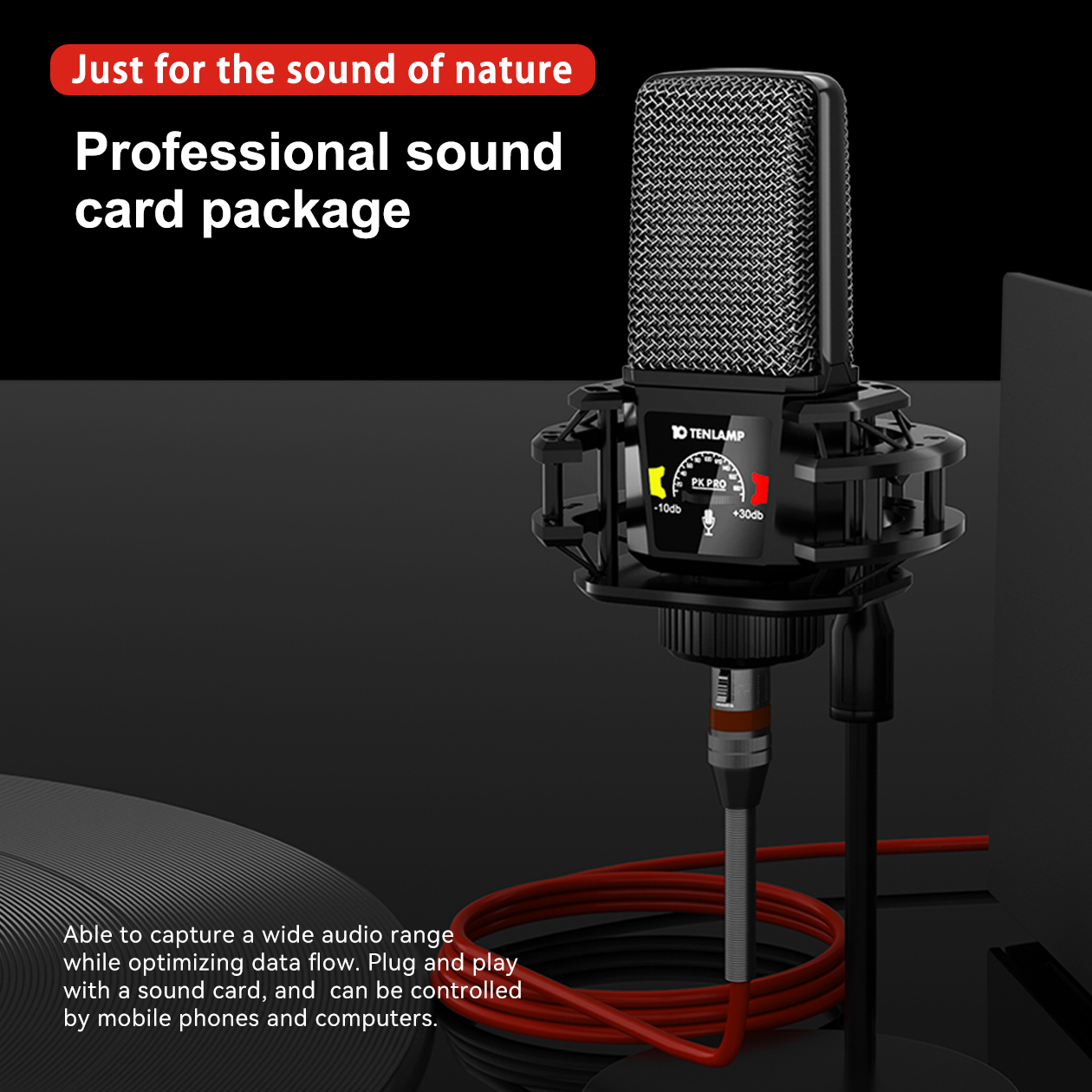 Cumulative sales in China: 10W+, sound card microphone, large size ...